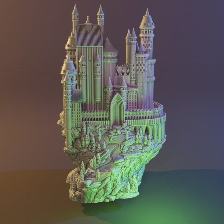 Fantasy Castle 3D Model – Models for 3d printing